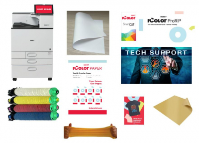 IColor 800W White Toner Transfer Printer, Pro Model 120V (WEB STARTER ...