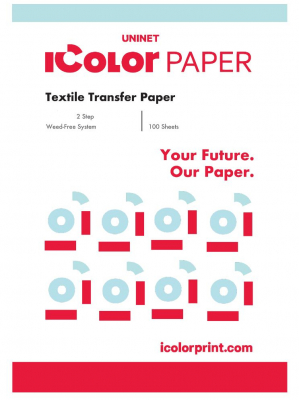 IColor Universal 2 Step -A- Transfer Paper-A4- 8.27 in x 11.69 in (210 ...