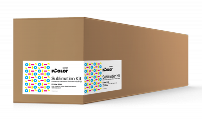 IColor 500 Sublimation CMYK toner and drum starter cartridge kit